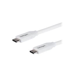 StarTech.com 2m 6ft USB C to USB C Cable - 5A PD - USB 2.0 USB-IF Certified - USB-C cable - 2 m