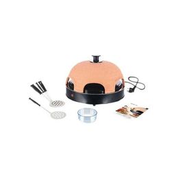 Emerio PO-115984 Pizzarette - pizza oven - terracotta orange