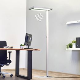 Glamox Büro-Stehleuchte Free-F LED10000 HFDd 840 SD grau