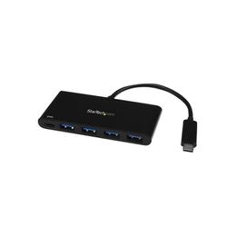 StarTech.com USB C Hub with PD 2.0 4-Port USB-Hubs - 4 - Schwarz