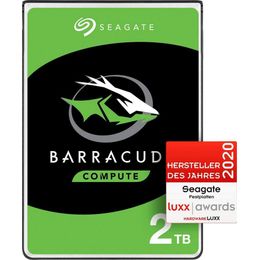 Seagate BarraCuda Mobile HDD-Festplatte (2 TB) 2,5" 140 MB/S Lesegeschwindigkeit, Bulk, silberfarben