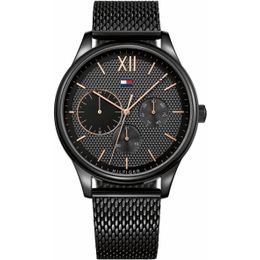 Multifunktionsuhr Tommy Hilfiger "Sophisticated Sport, 1791420" Armbanduhren schwarz Herren Quarzuhren