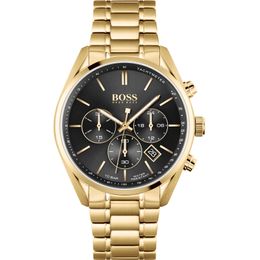 Chronograph BOSS "CHAMPION, 1513848" Armbanduhren goldfarben Herren Hochzeitsmode