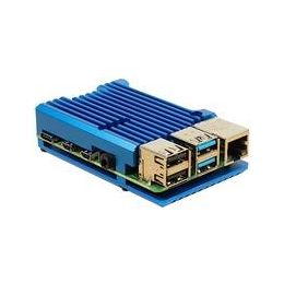 Inter-Tech ODS-721 f&uuml;r Raspberry Pi 4B, Geh&auml;use blau, f&uuml;r Raspberry Pi 4 Modell B