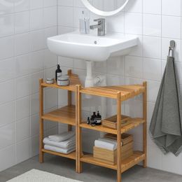 IKEA RÅGRUND / BJÖRKÅN Waschbecken-/Eckregal