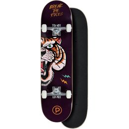 Playlife Skateboard Playlife Tiger, bunt|schwarz