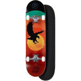 Playlife Skateboard Playlife Deadly Eagle, bunt|schwarz