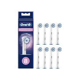 Oral-B Bürstenköpfe Sensitive Clean & Care - White - 8 pcs