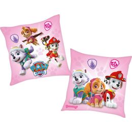 PAW PATROL Dekokissen PAW PATROL, mit tollem PAW PATROL Motiv, rosa