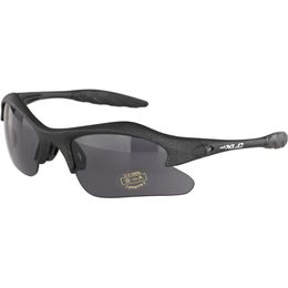 Xlc, Unisex, Sportbrille, Seychellen SG-C01 Sonnenbrille (Black, Black), Schwarz
