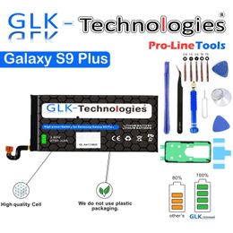 GLK-Technologies High Power Ersatzakku kompatibe mit Samsung Galaxy S9 + Plus SM-G965F EB-BG965ABA Smartphone-Akku 3700 mAh