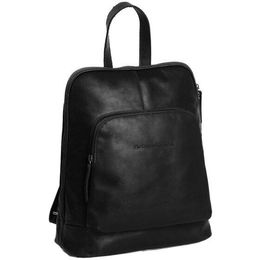 The Chesterfield Brand Wax Pull Up City Rucksack Leder 34 cm schwarz