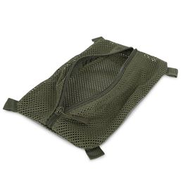 Mil-Tec Netzbeutel mit Klett Medium oliv