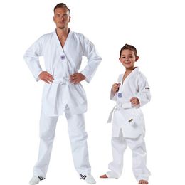 KWON Taekwondoanzug Song Taekwondo Anzug mit Gürtel Hose und Jacke Club Line (komplett