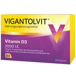 VIGANTOLVIT® Vigantolvit 2.000 I.e. Vitamin D3 Weichkapseln 120 St