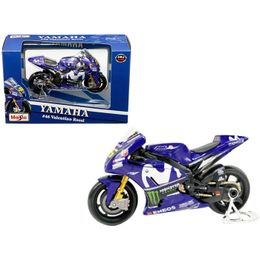 Maisto® Modellmotorrad Modellmotorrad Yamaha Movistar #46 Valentino Rossi blau