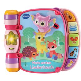 Vtech® Buch VtechBaby, Mein erstes Liederbuch, rosa, mit Licht und Sound, bunt