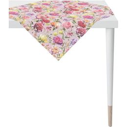 Apelt Mitteldecke 7701 SUMMERTIME, Sommerdeko, Sommer (1-tlg), Digitaldruck, bunt|rosa