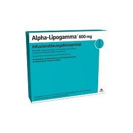ALPHA-LIPOGAMMA 600 mg Infusionsl&ouml;sungskonz. 5X24 ml