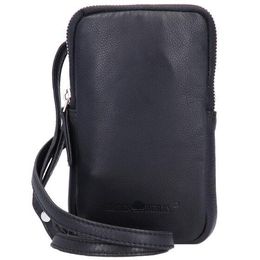 Green Burry Greenburry Nappa Handytasche Leder 10,5 cm black