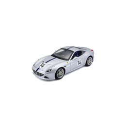 Bburago Modellauto Ferrari California T The Hot Rod (silber)