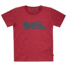Fjällräven Fjällräven - Kid's Fjällräven Logo T-Shirt - T-Shirt Gr 104 rot