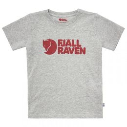 Fjällräven Fjällräven - Kid's Fjällräven Logo T-Shirt - T-Shirt Gr 104 grau