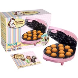 Bestron Cakepop-Maker DCPM12 Sweet Dreams, 700 W, im Retro Design, Antihaftbeschichtung, Rosa, rosa