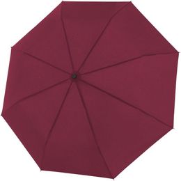 Doppler® Taschenregenschirm Fiber Magic Superstrong, uni royal berry, rot