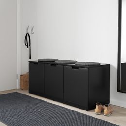 IKEA NORDLI Kommode mit 3 Schubladen