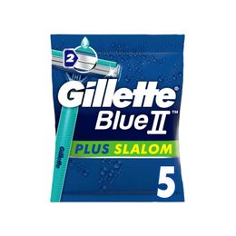 Gillette Blue II Plus Slalom 5 pcs