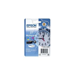 Epson 27 / C13T2705 - Multipack CMY - Tintenpatrone Farbe ( Cyan, Magenta, Gelb)