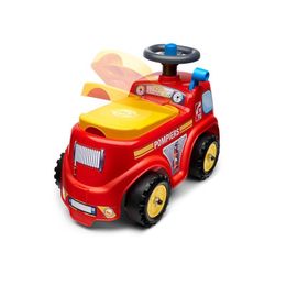 Falk Fireman ride-on with storage steering wheel and horn