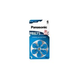 Panasonic PR675 - battery 6 x PR44 Zinc Air