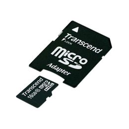 Transcend MicroSDHC/SDHC C10 - 16GB