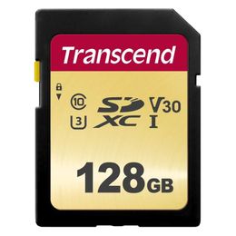 Transcend 500S SDXC UHS-3 - 128GB