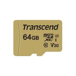 Transcend 500S microSDXC UHS-3 - 64GB