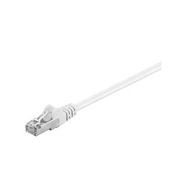 PRO CAT 5e patchcable F/UTP white 0.5 m