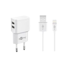 PRO Dual Apple Lightning charger set 2.4 A