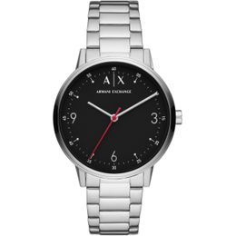 Quarzuhr Armani Exchange "AX2737" Armbanduhren silberfarben Herren Quarzuhren