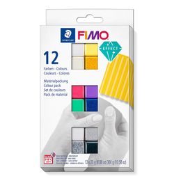Staedtler Fimo "Effectfarben-Set", 12 Farben