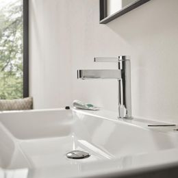Hansgrohe Finoris Einhebel-Waschtischmischer 110 mit Zugstangen-Ablaufgarnitur, chrom 76020000