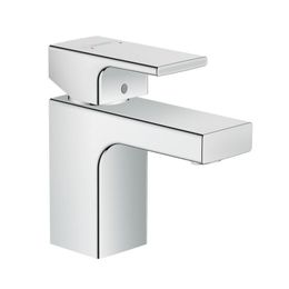 Hansgrohe Vernis Shape Einhebel-Waschtischmischer 70 mit Zugstangen-Ablaufgarnitur aus Metall 71566000