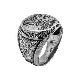 Haze&Glory Haze&glory Ring 'Savage' male Silver size 66