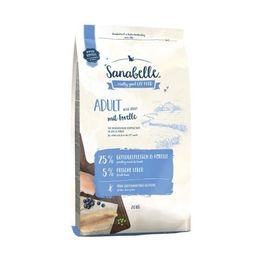 Sanabelle Adult Forelle 2 kg für ausgewachsene Katzen besonders für Hauskatzen