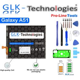 GLK-Technologies High Power Ersatz Akku kompatibel mit Samsung Galaxy A51 (A515F) BA515ABY