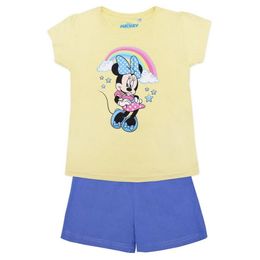 Disney Minnie Mouse Schlafanzug Mädchen kurzarm Pyjama Gr. 98 bis 128