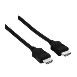 Hama High Speed HDMI™-Kabel, Stecker - Stecker, 10 m HDMI Anschlusskabel HDMI-Kabel, HDMI, (1000 cm), schwarz
