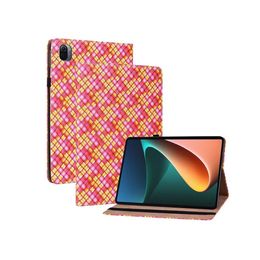 Wigento Tablet-Hülle Aufstellbare Kunst-Leder Tasche Design Muster für Xiaomi Mi Pad 5 / 5 Pro 11.0 Zoll Etuis Hülle Cover Schutz Case Zubehör