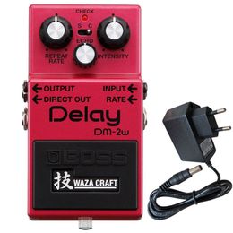 BOSS BY ROLAND E-Gitarre DM-2w Delay Waza Edition mit 9V Netzteil